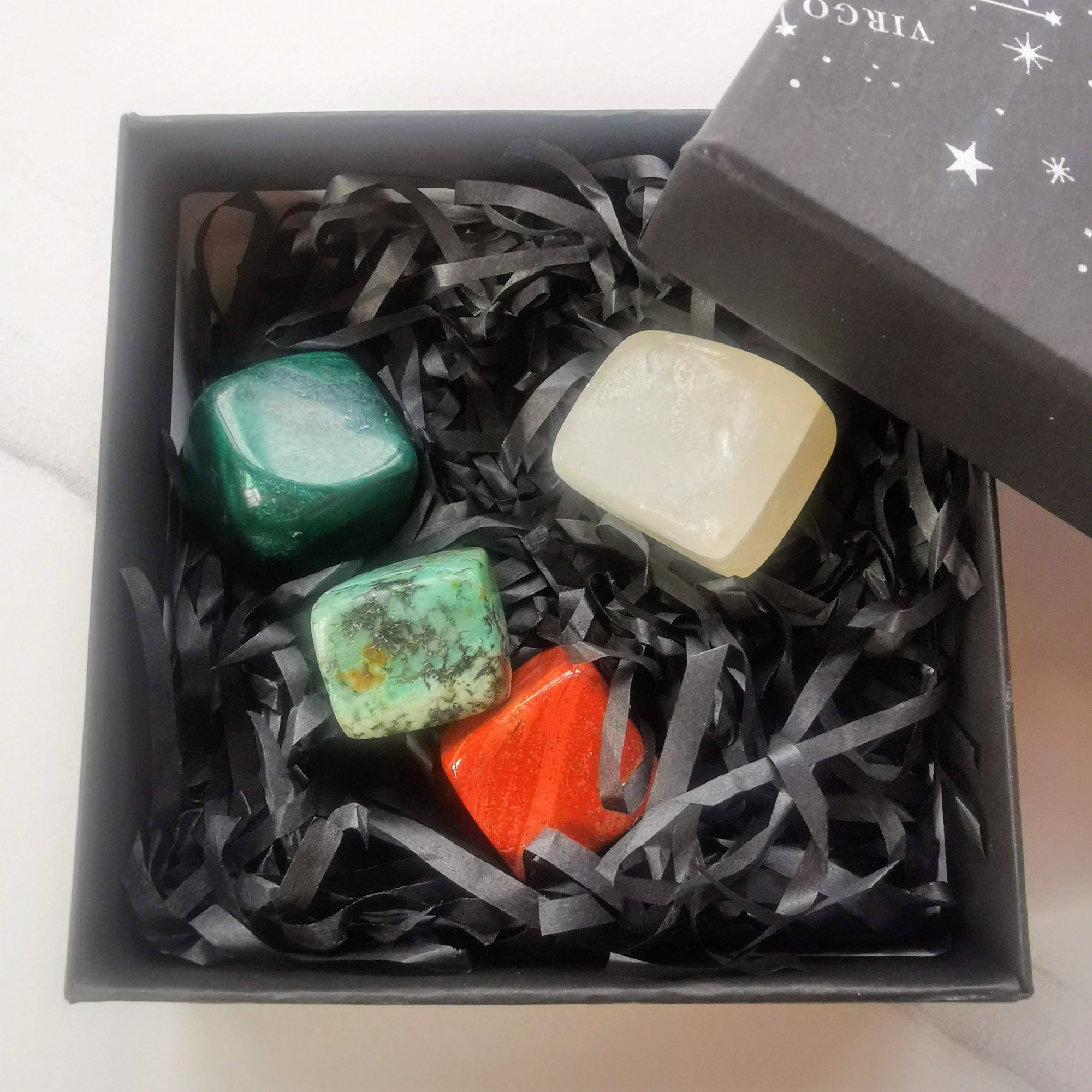 Cancer Gemstone Crystal Set