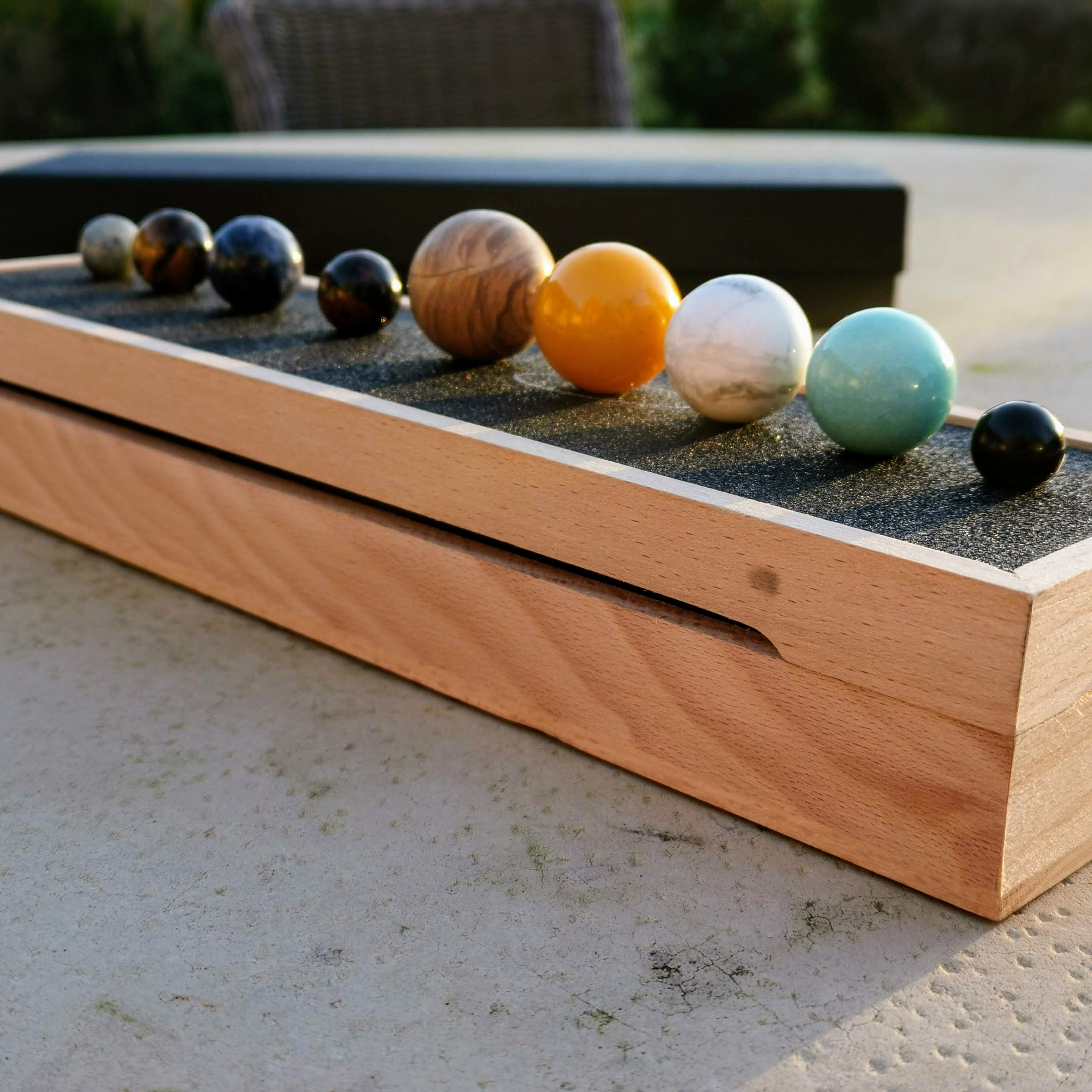 Solar System Gemstone Planet Set 9 Stunning Planets