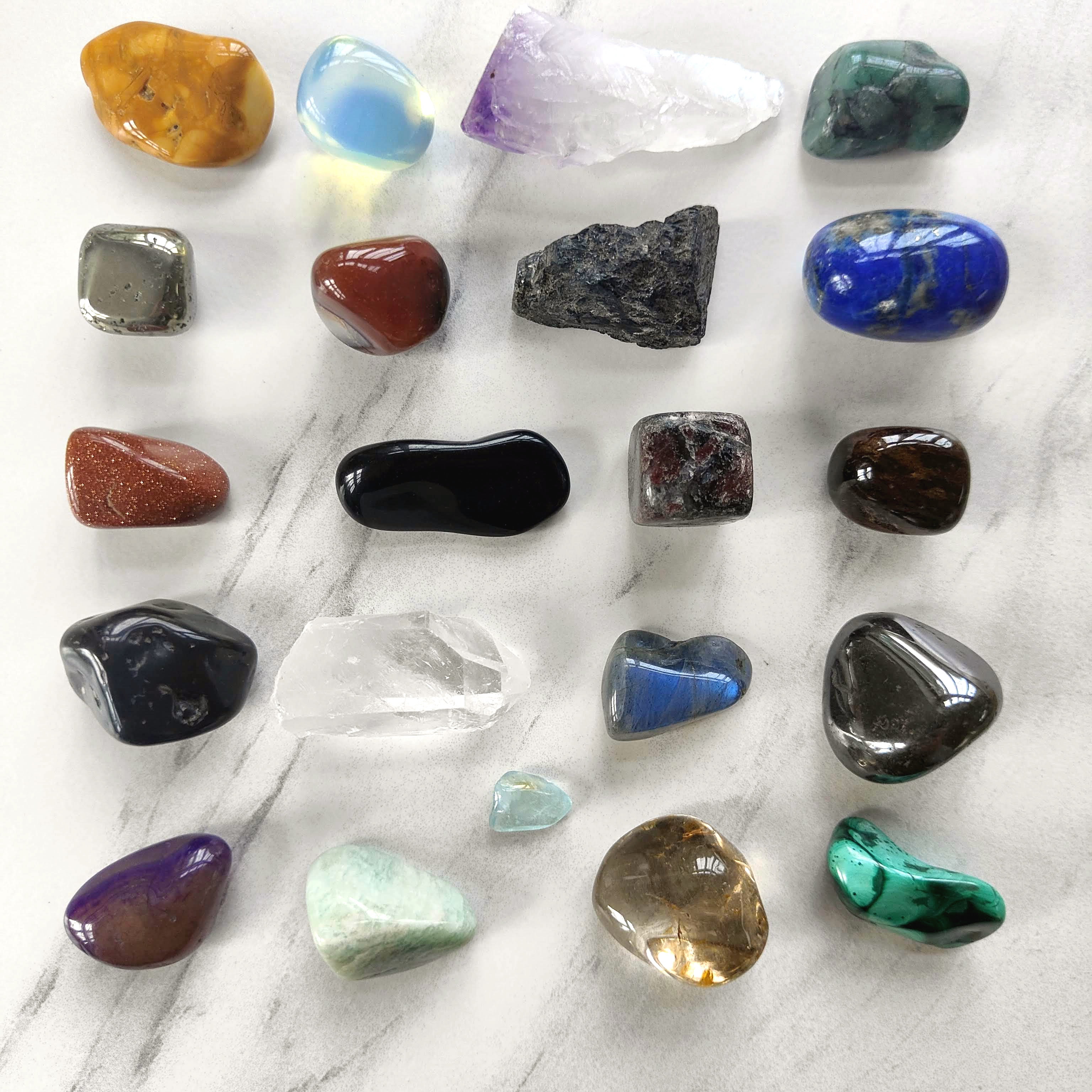 Minecraft Crystal Set - Crystals inspired by the Minecraft game