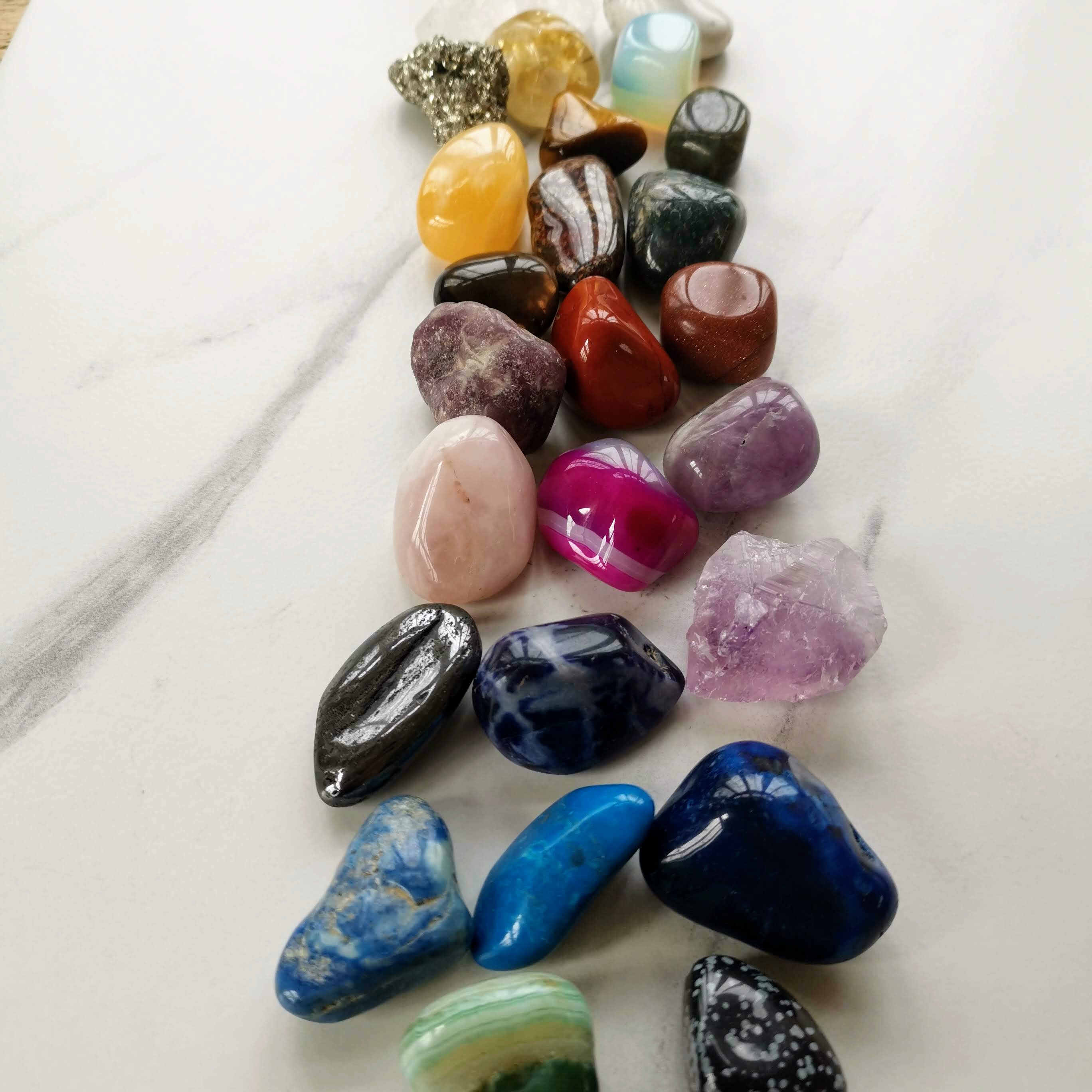 Crystal Starter Set - Reiki Crystals for Beginners