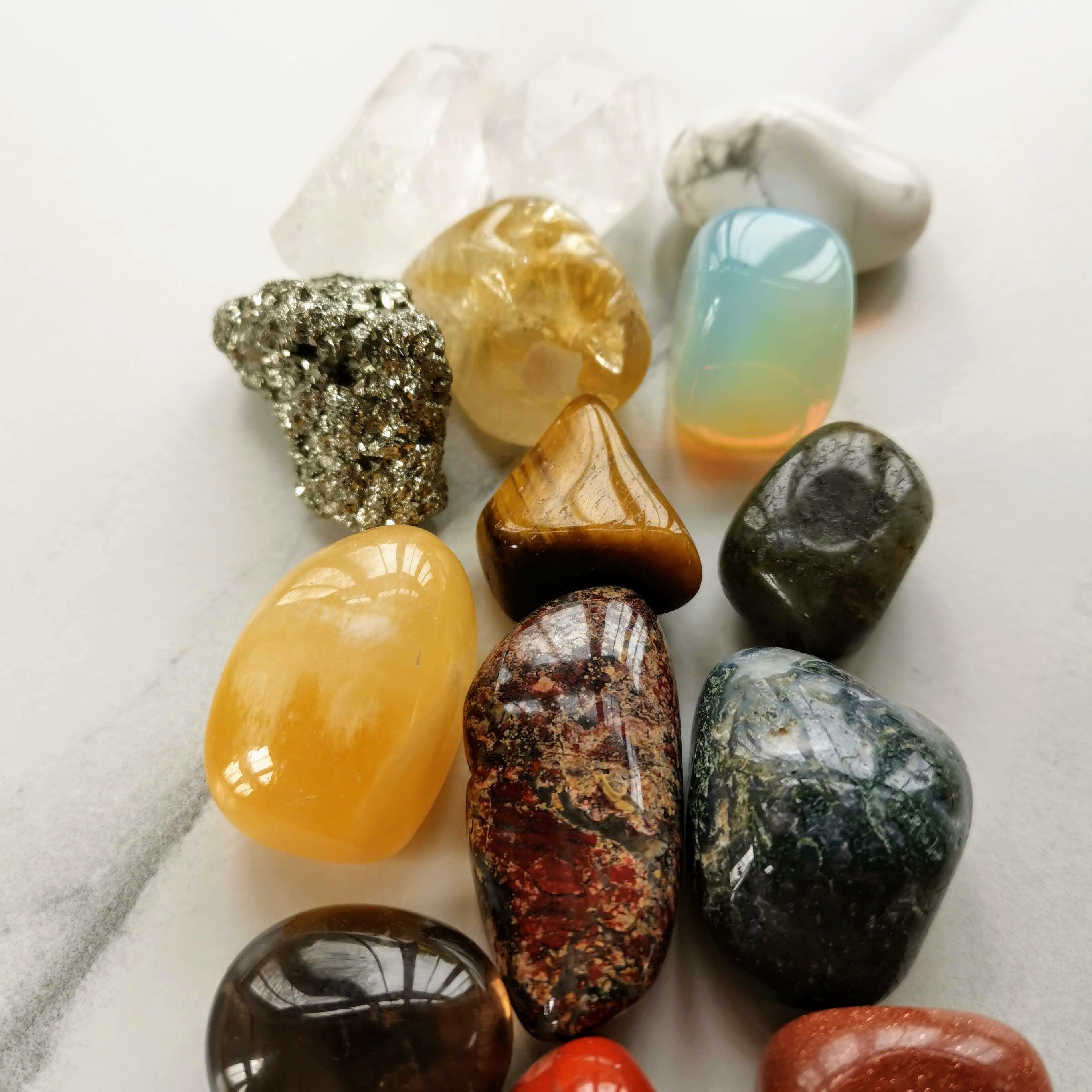 Crystal Starter Set - Reiki Crystals for Beginners